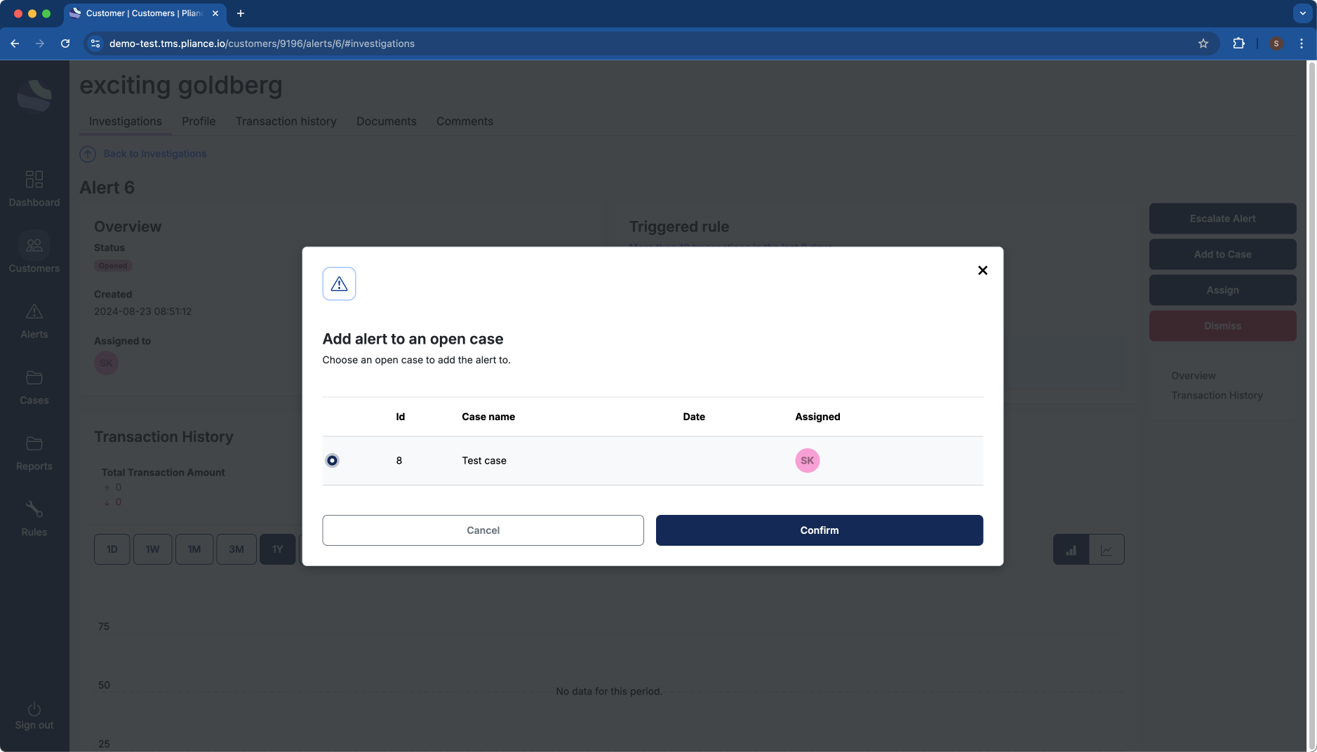Alerts | Pliance Documentation